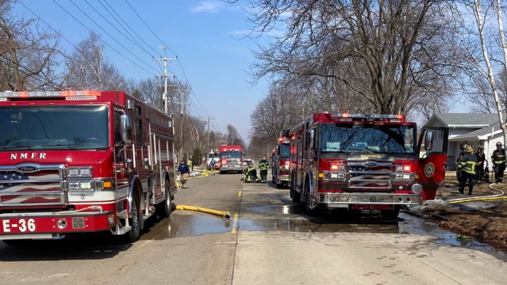 Family of four and their dog displaced after Appleton house fire ...