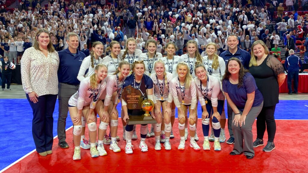 Appleton's Xavier Hawks are girls state volleyball champions - Kaukauna Community News