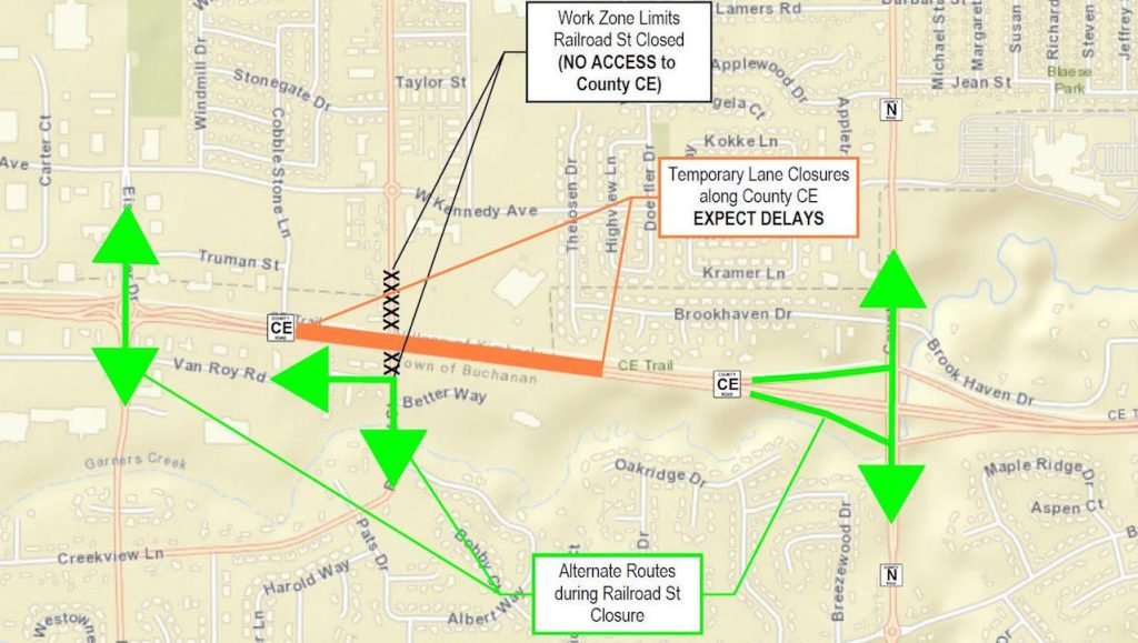 Traffic alert: Roadwork to address safety at Highway CE intersection ...