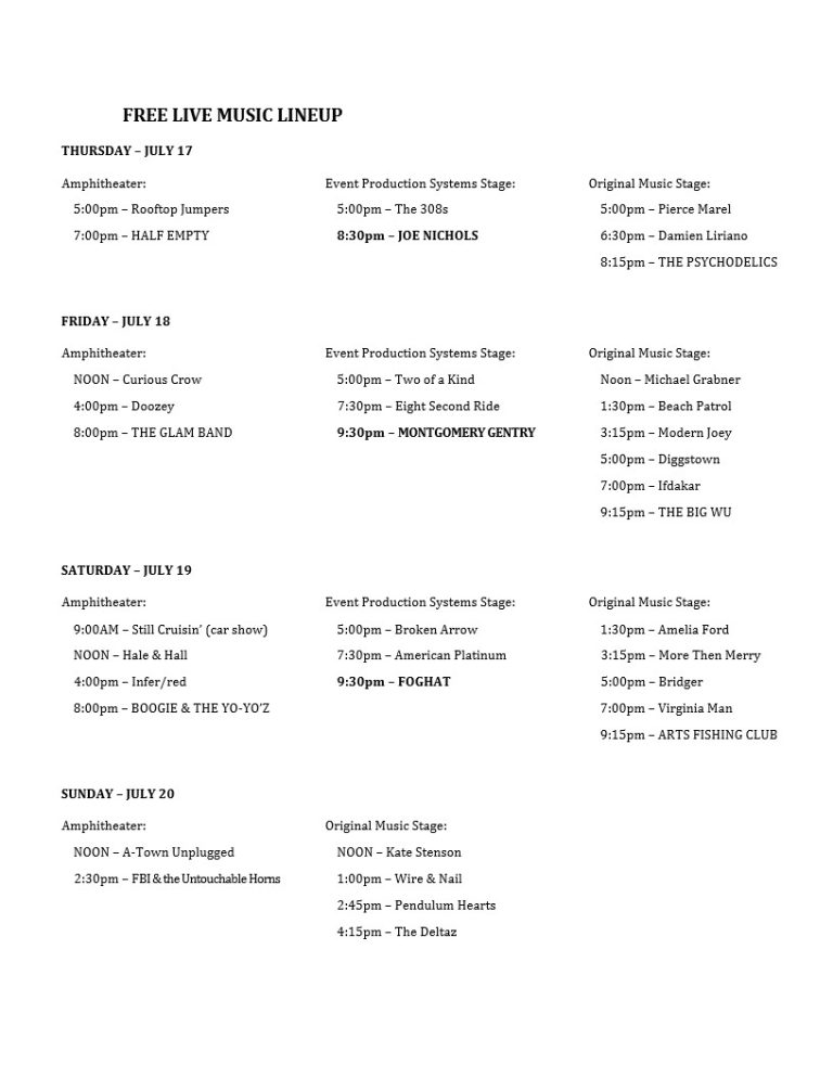 Montgomery Gentry to perform at 2025 Paperfest in Kimberly - Kaukauna Community News