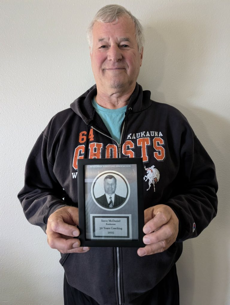Longtime Kaukauna wrestling coach McDaniel to be recognized for 50 ...